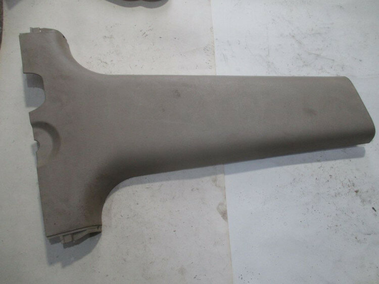 Облицовка стойки средней нижняя правая 96649850 96537365 Шевроле Авео Т250-255 - Бежевая S-27