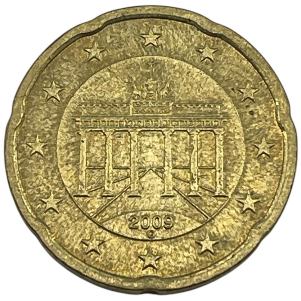 ФРГ (Германия) 20 евроцентов 2009 г. (G)