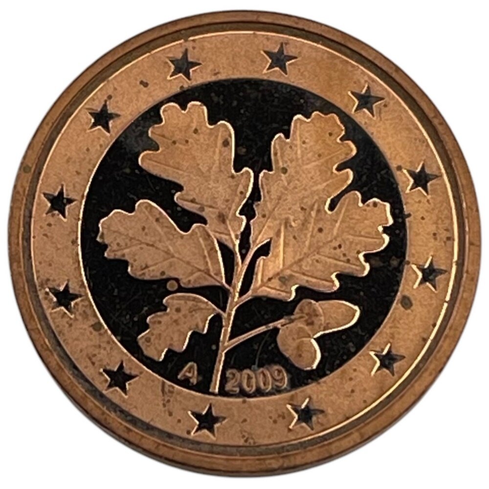 ФРГ (Германия) 5 евроцентов 2009 г. (A) (Proof)