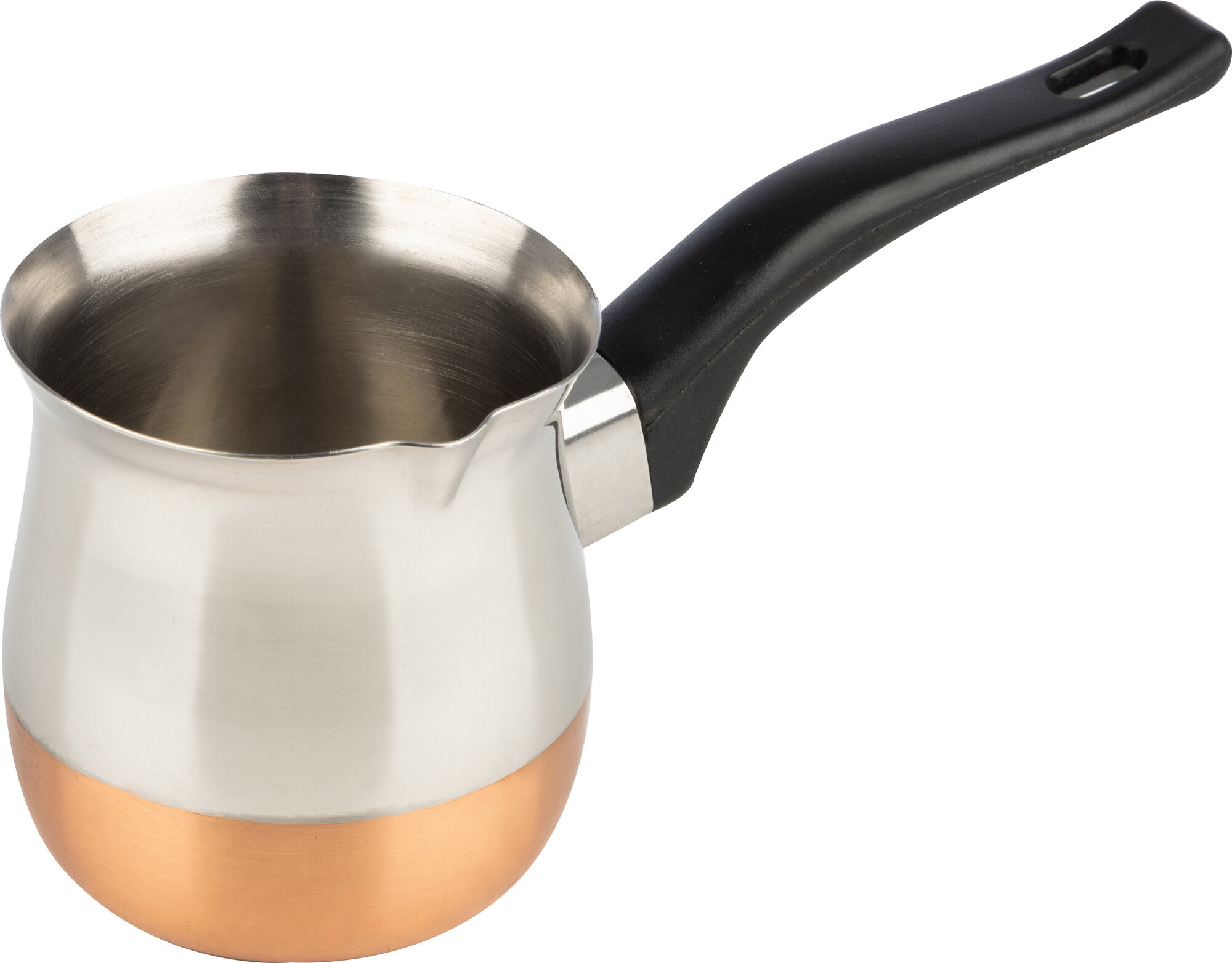 Турка для кофе стальная с медным дном Mallony CW-450C, 450 мл