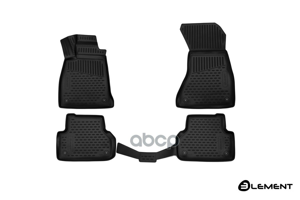 Коврики 3D в салон AUDI A5, 03/2016->, 4WD, (Европа), 4 шт. (полиуретан) ELEMENT арт. ELEMENT3D0429210K
