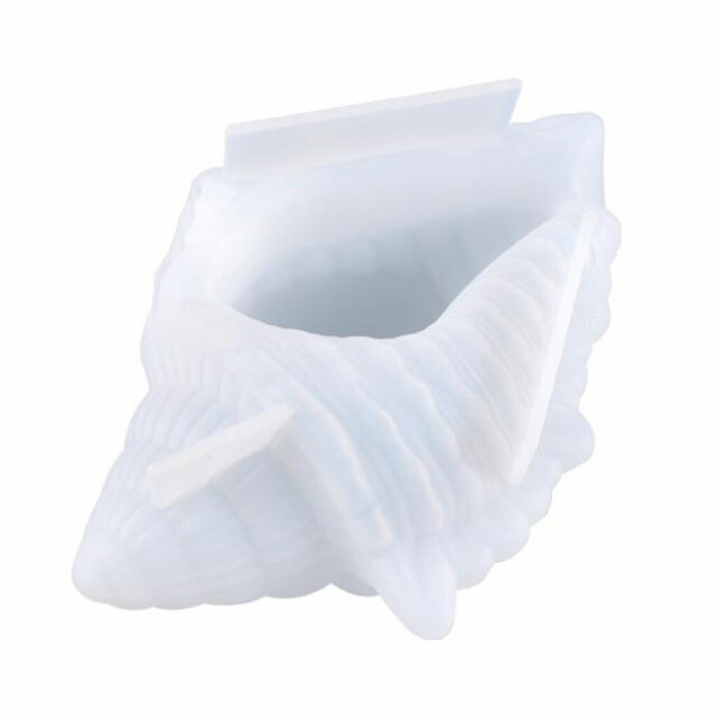 Силиконовая форма для хранения силиконовой раковины Diy crystal epoxy creative conch box