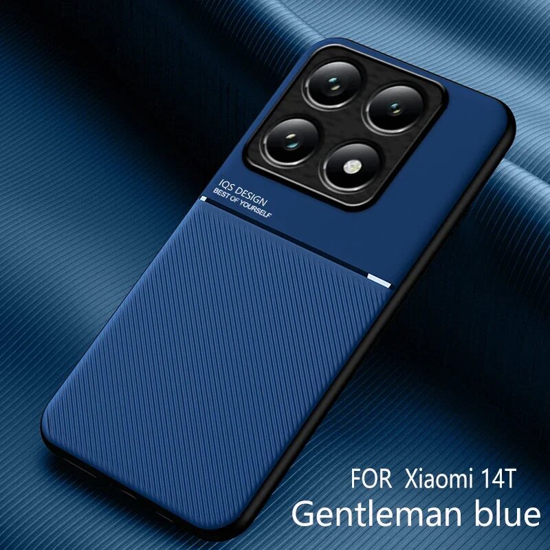 Для Xiaomi 14T Pro роскошный чехол из текстурной кожи Skin Cover case
