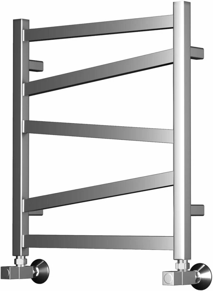 Полотенцесушитель водяной Point Феникс П5 PN15156 600x530, хром