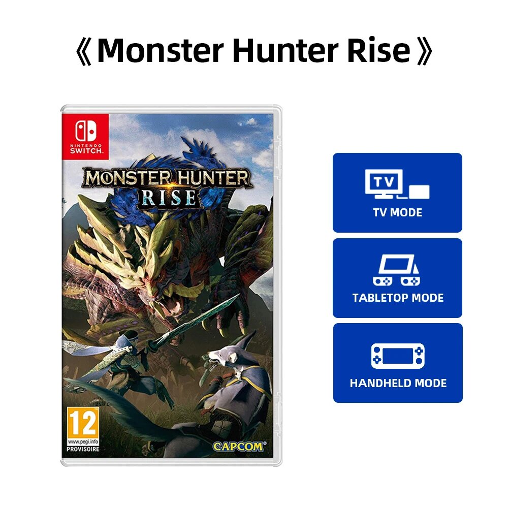 Monster Hunter Rise - Stander Edition - Игра для Nintendo Switch OLED Lite