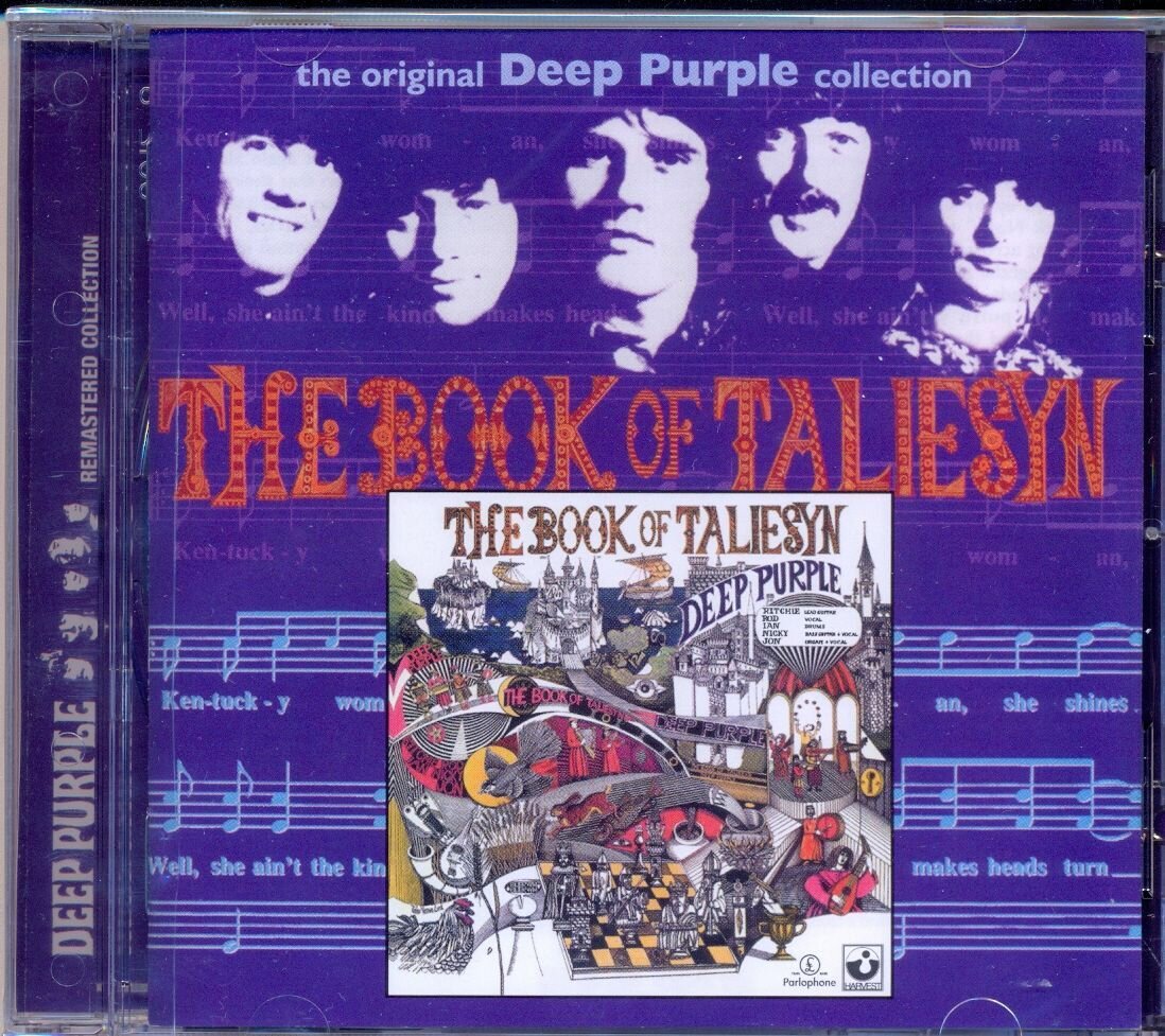 Deep Purple - The Book Of Taliesyn (2000 Remaster + 5 bonus tracks) 1968 г. Компакт диск
