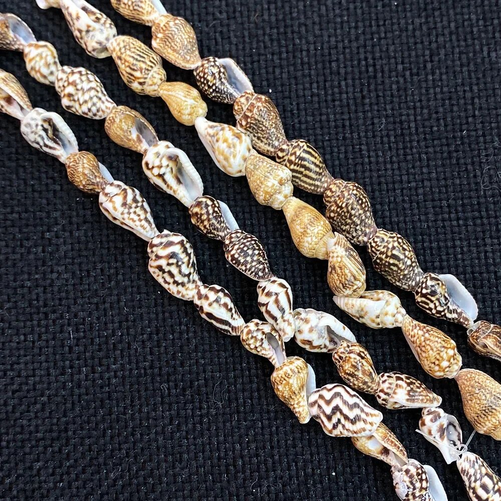 Натуральные бусины из ракушек морской раковины, белые бусины в форме ракушки для B-9x12mm