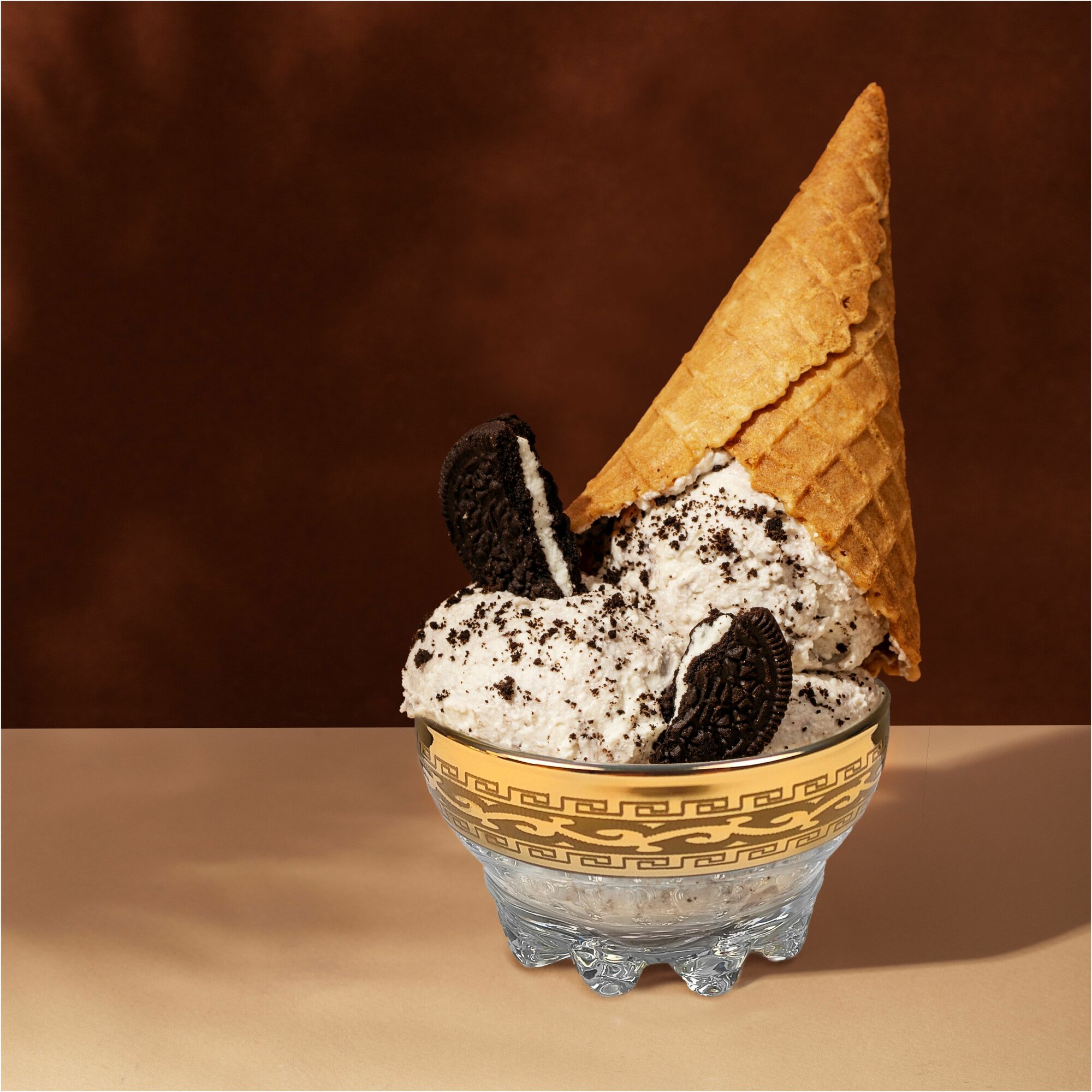 Набор креманок с алмазной гравировкой PROMSIZ версаль 220 мл, 6 шт.