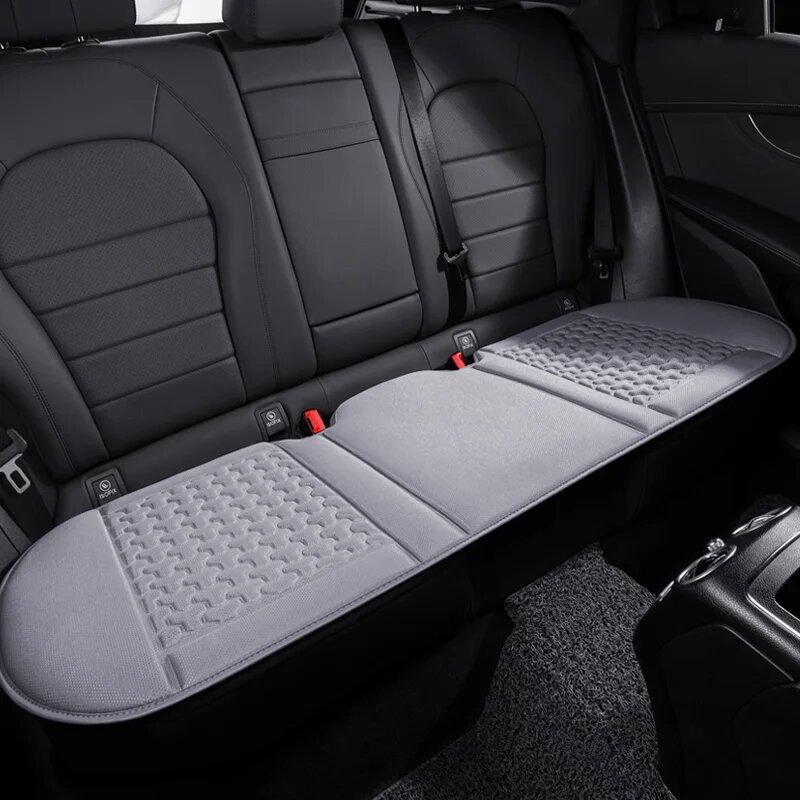 Универсальный чехол на автомобильное сиденье, 3D дышащая подушка на переднее и заднее сиденье автомобиля, защита для автомобильного сиденья, летняя авто внутренняя подушка для внедорожника Grey Rear PadX1