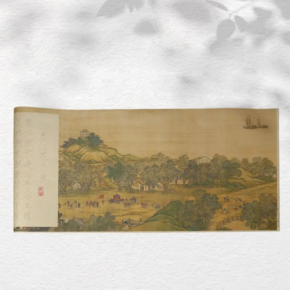 Рисовая бумага для каллиграфии, 34x200cm-02