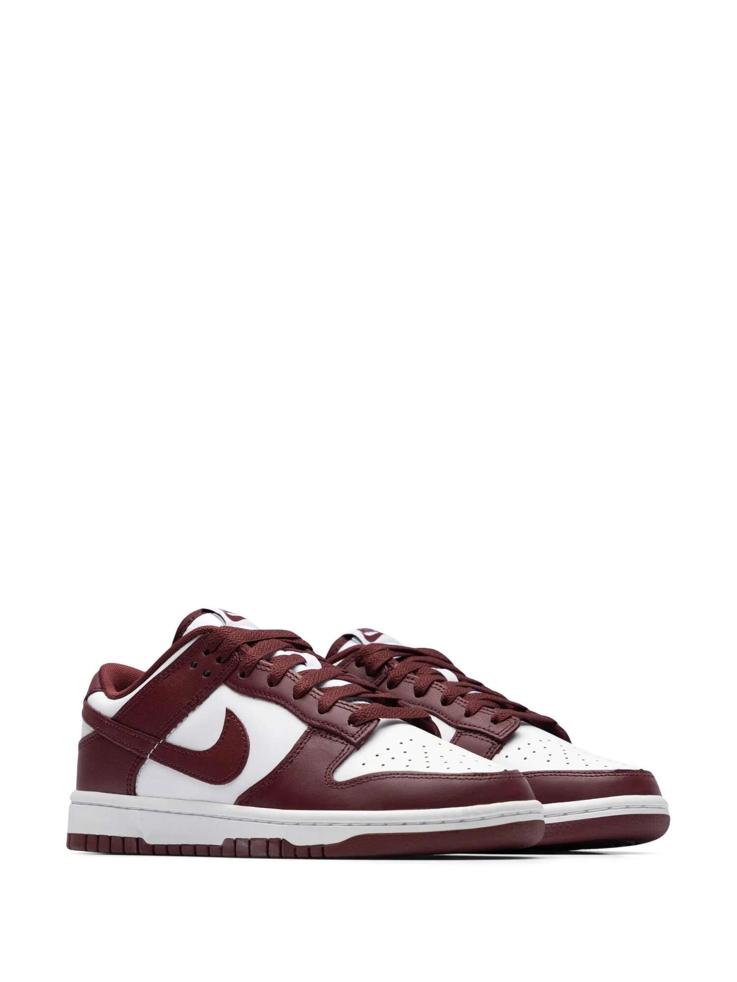 Кроссовки NIKE Dunk Low Retro, размер 11.5 US, белый — фото 1