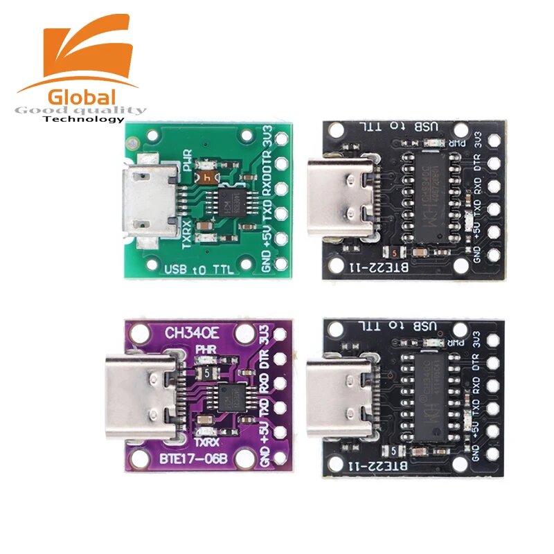 Модуль USB 2.0 к TTL CH340E CH340E(MICRO) — фото 1