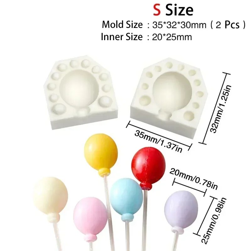 MOONBIFFY Силиконовые формы для выпечки 2 шт. S