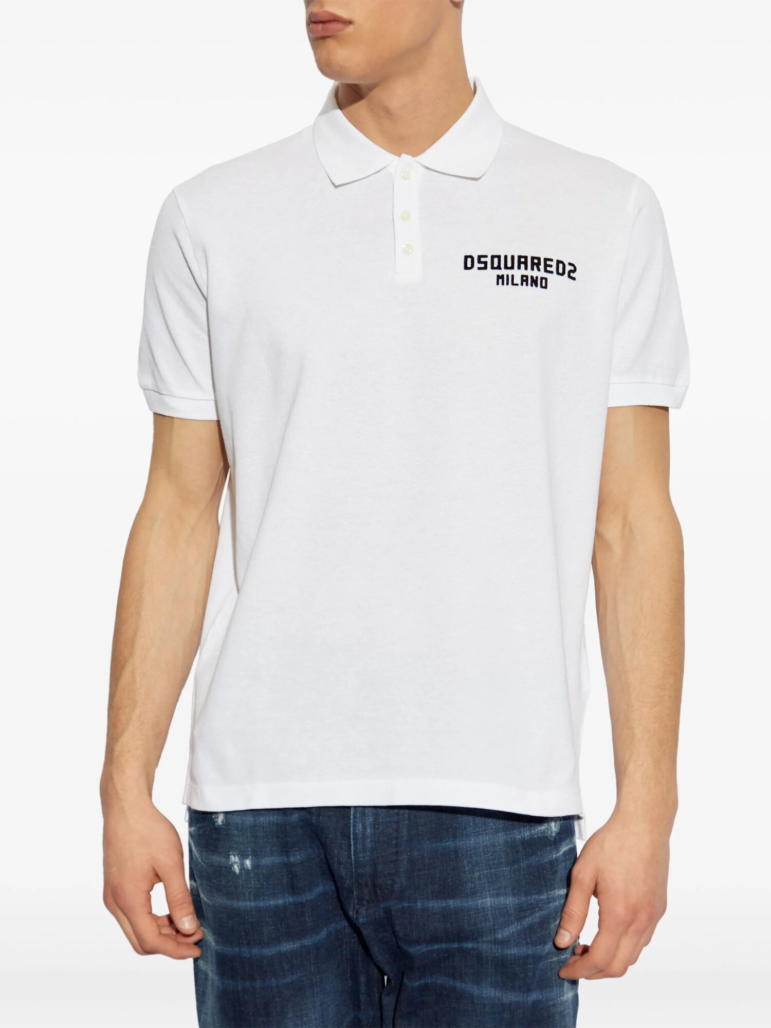 Рубашка DSQUARED2, размер 50, white — фото 1