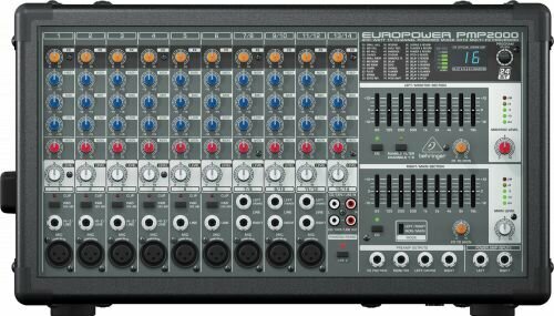 Микшерный пульт BEHRINGER PMP2000 D, с усилителем