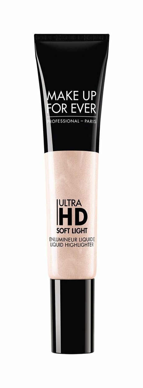 Make Up For Ever Ultra HD Soft Light Жидкий хайлайтер для лица | 20 Pink Champagne 12мл