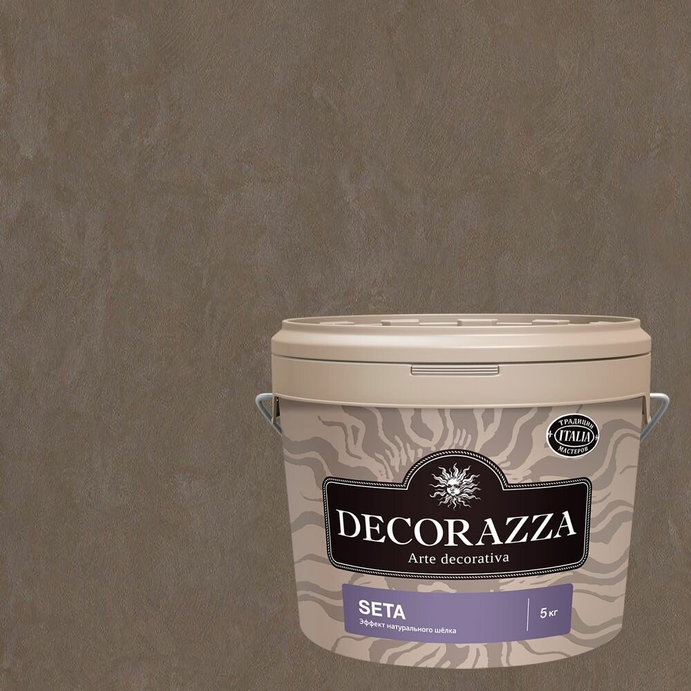 Декоративная штукатурка с эффектом натурального шелка Decorazza Seta (5кг) ST 11-54