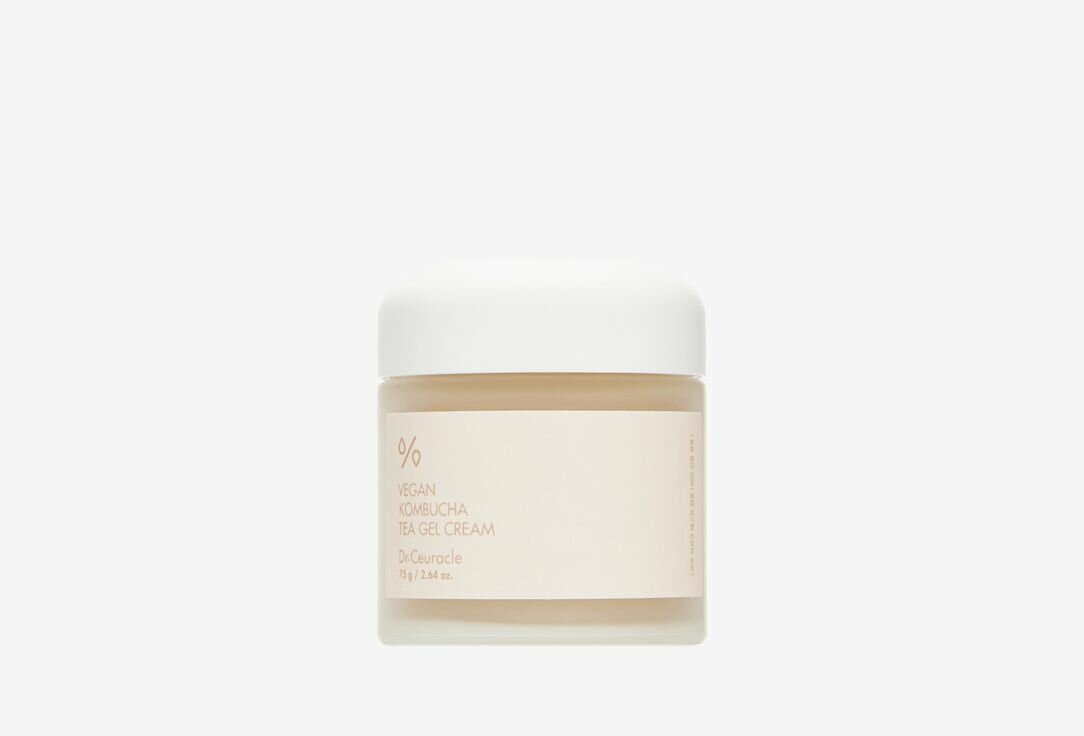 Гель-крем для лица DR. CEURACLE Vegan Kombucha Tea 75 г