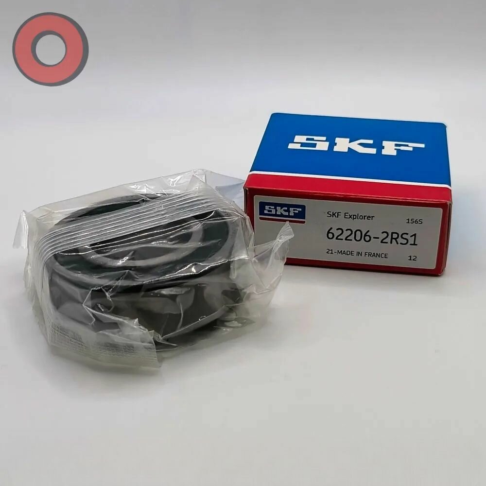 Подшипник SKF 62206-2RS (30х62х20)