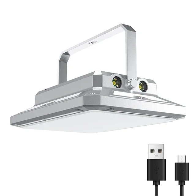 Портативный фонарь Heinast KXK-686, серебристый, 1pc
