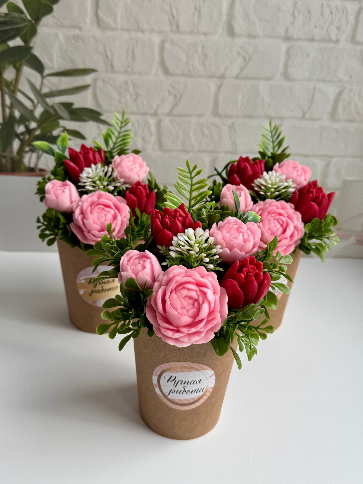 Букет из мыла ручной работы "Нуриэль"