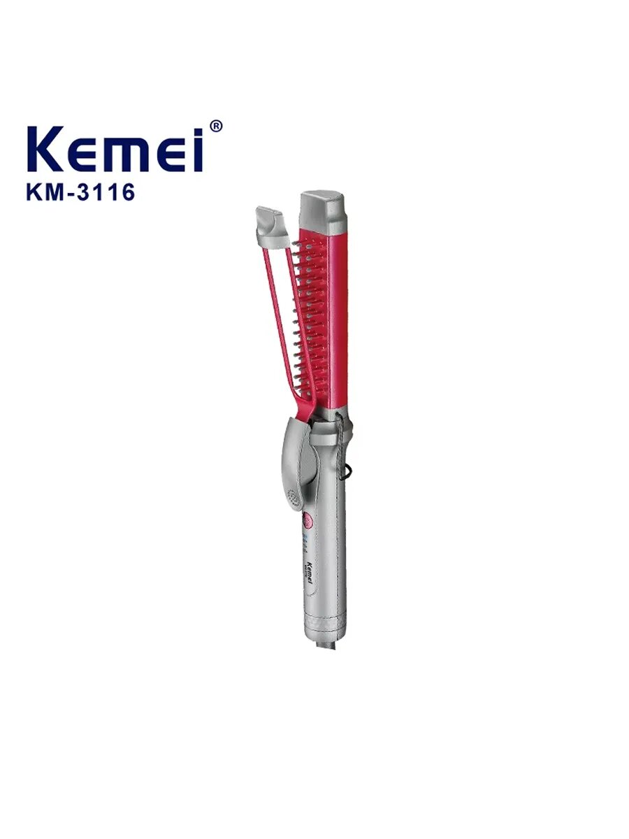 КМ3116 Выпрямитель - расческа для волос плойка