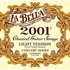 Струны для акустической гитары La Bella 2001 Medium Hard