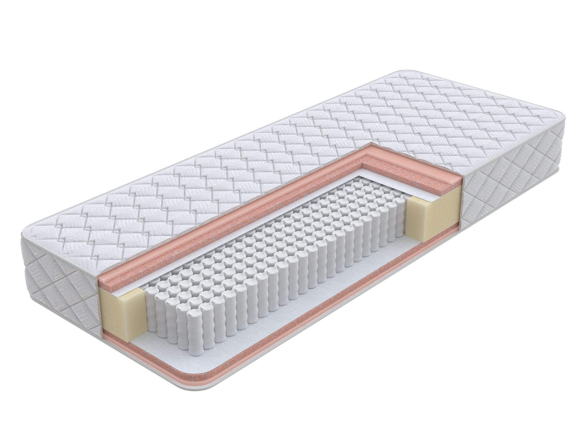 Матрас Proson Classic EVS 180х200 высота 22 см анатомический средней жесткости Независимые пружины