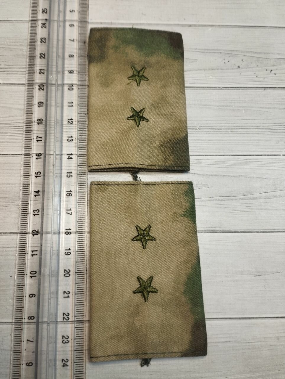 Прапорщик Фальш погоны Росгвардия, мох зеленый