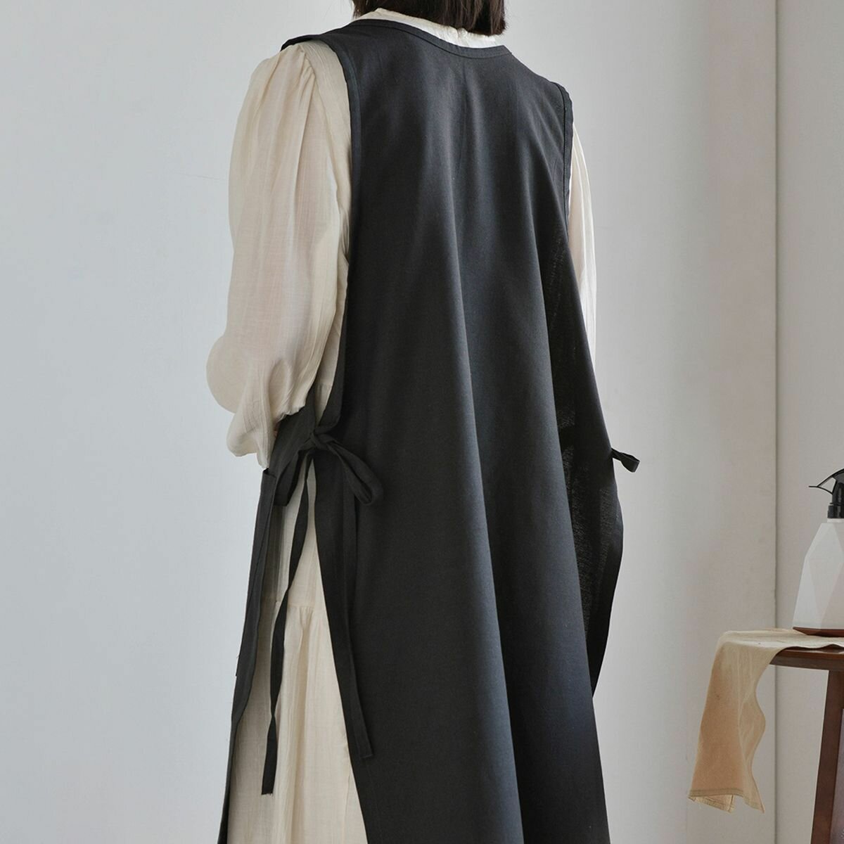 Фартук кухонный 1шт, Тёмно-серый. Красивый цвет X900