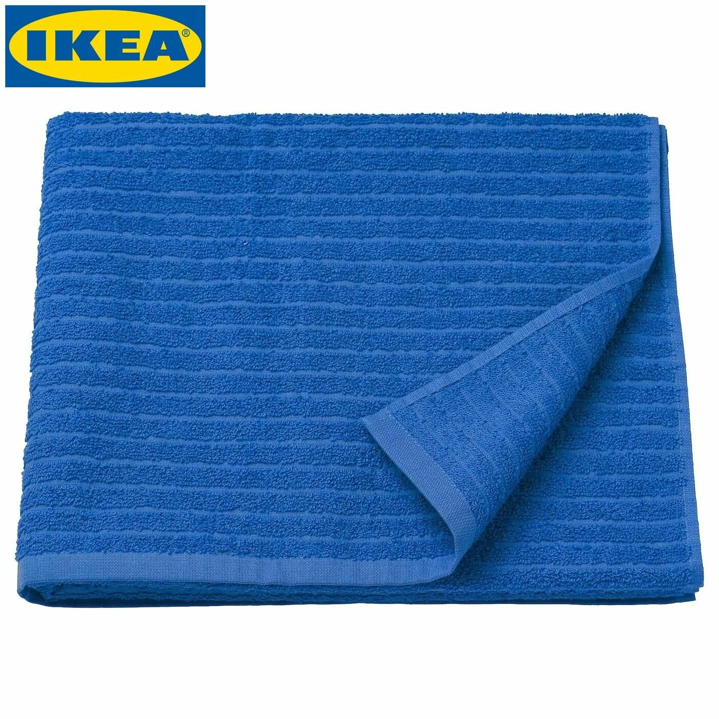 IKEA Полотенце для ванной Ванная, Хлопок, 70x140 см, 1 шт.