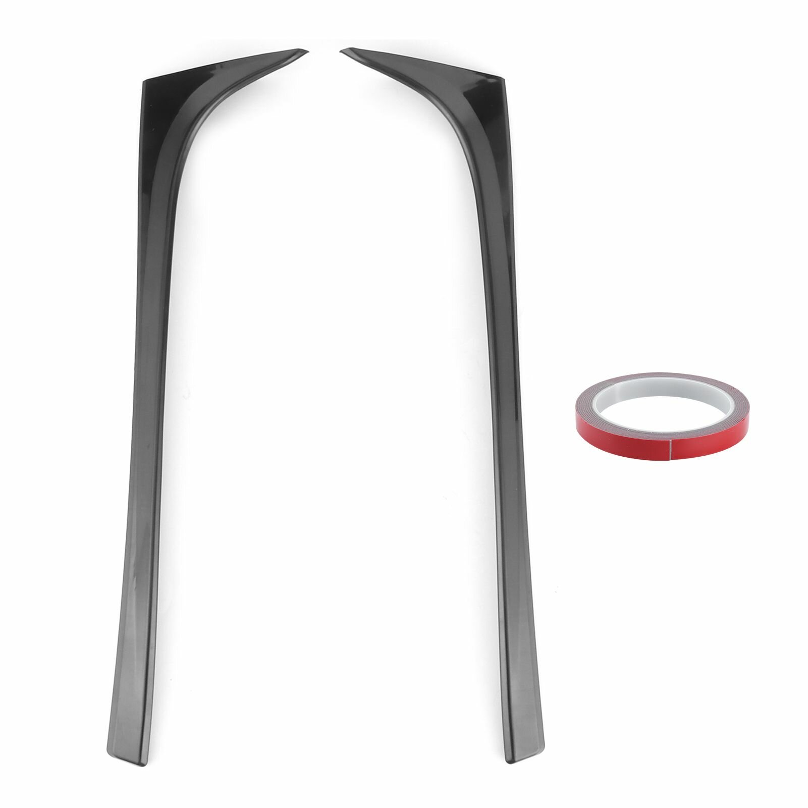 Автомобильный спойлер на заднее окно, боковая накладка на крыло, аксессуары, подходят для MK7 MK7.5 2014-2018, глянцевый черный