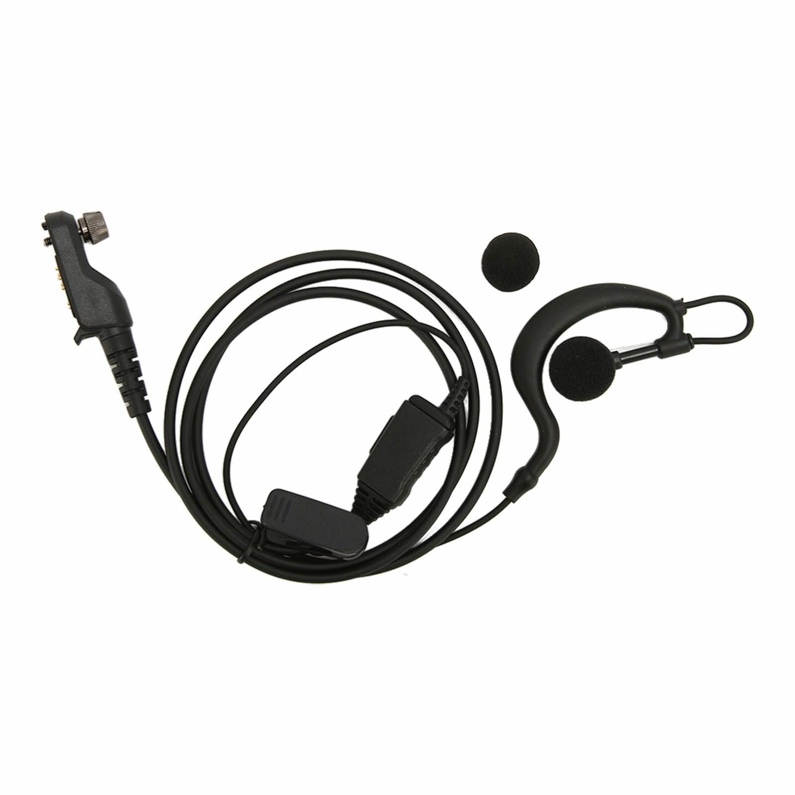 Наушники с крючком для рации, удобные двухсторонние радионаушники с крючком для наушников для Hytera AP580 BP565 BP510 AP510 BP560 AP515