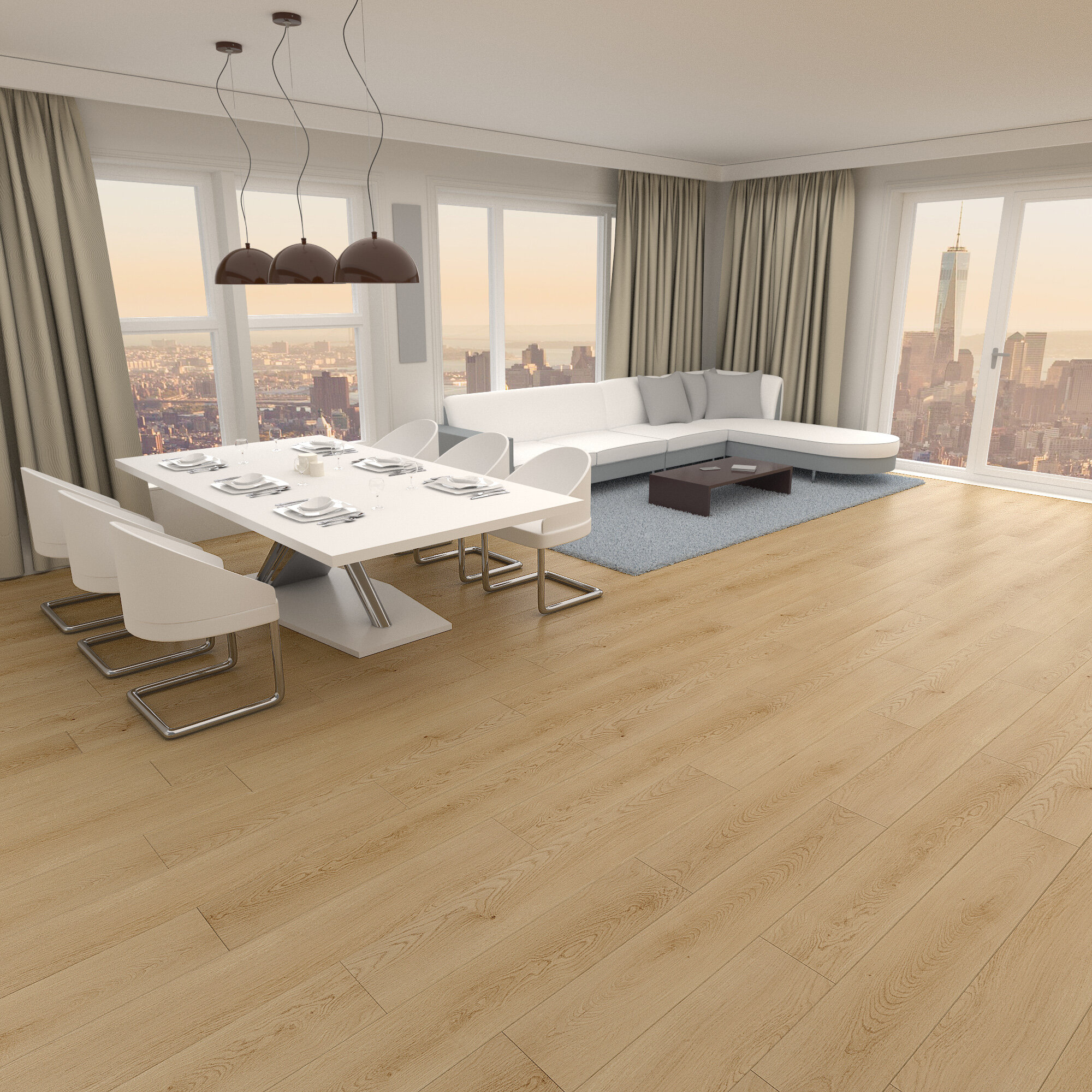 Кварц-виниловый ламинат VKFE 89 Динкель, 43 класс (цена за кв. метр)