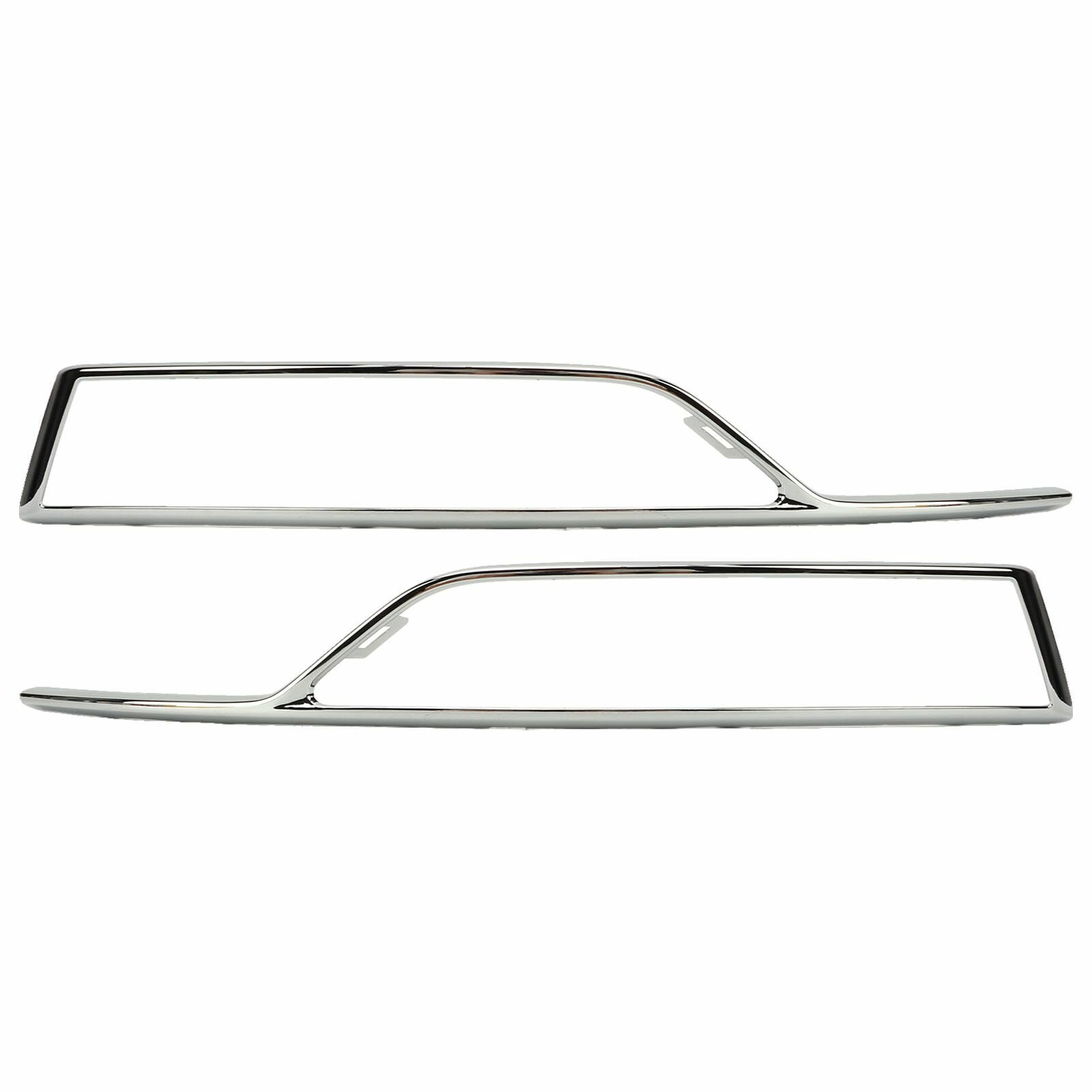 Хромированная накладка решетки радиатора и бампера 5E3853767 для Skoda Octavia Combi Scout 2020-2023, 2 шт