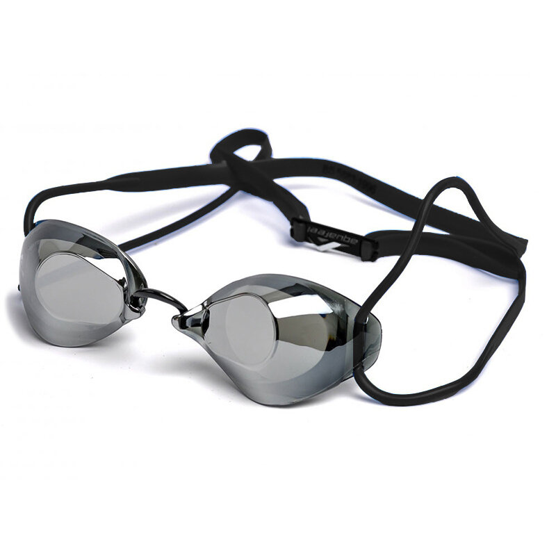 Очки для плавания AquaFeel Bullitt Mirror, зеркальные линзы, черный/черный