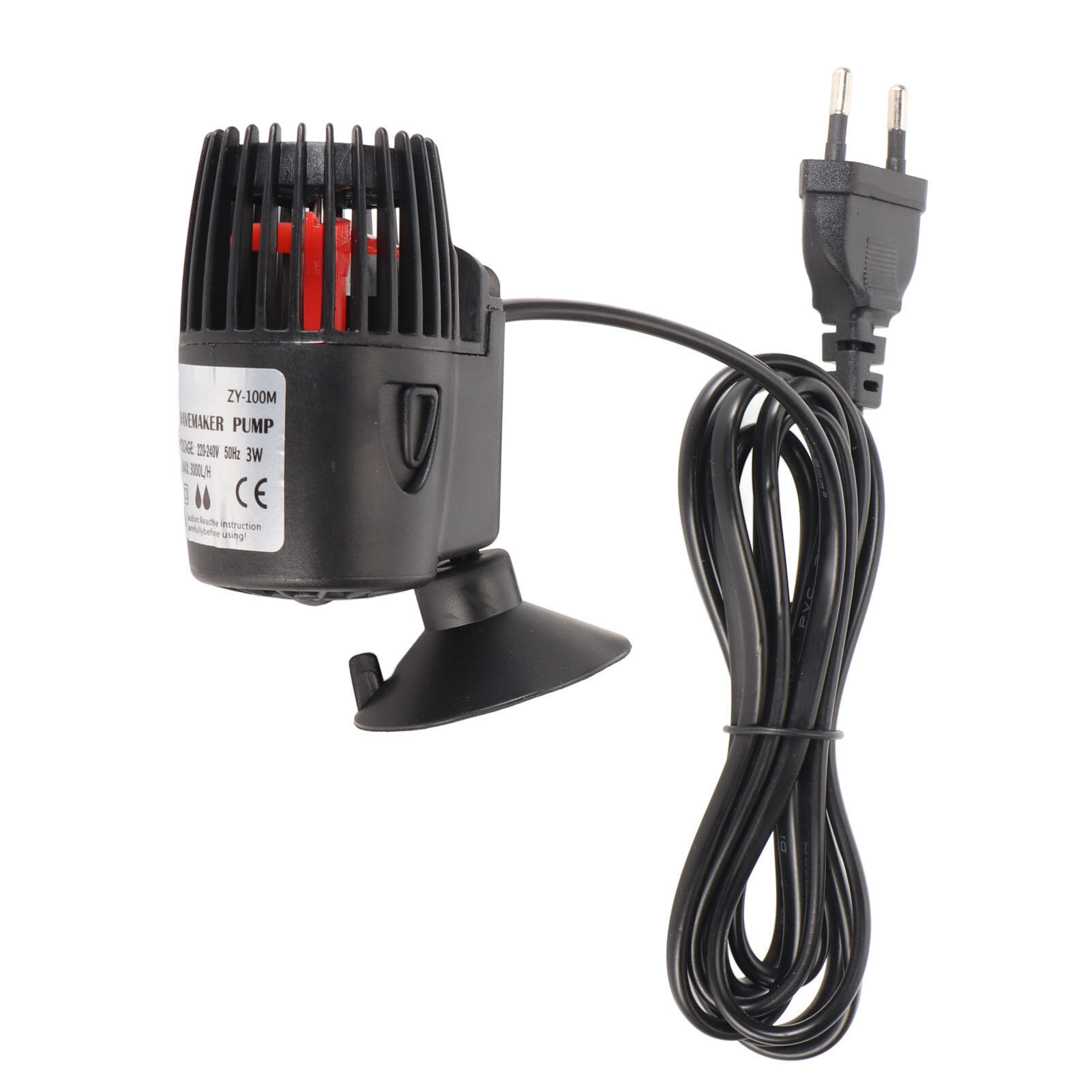 Аквариумный генератор волн, регулируемый на 360 градусов, ультра тихий насос с силовой головкой для аквариума, погружной циркуляционный насос с вилкой европейского стандарта, 220 В
