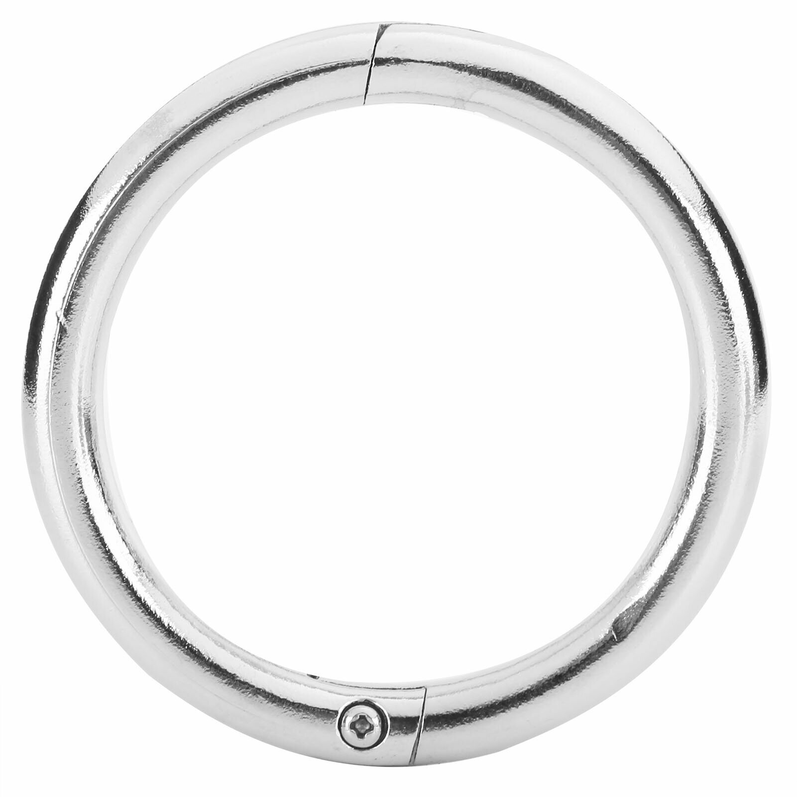 Металлическое кольцо в носу коровы быка, хромированное для сельскохозяйственных животных, крупного рогатого скота, ветеринарный аксессуар для животноводства