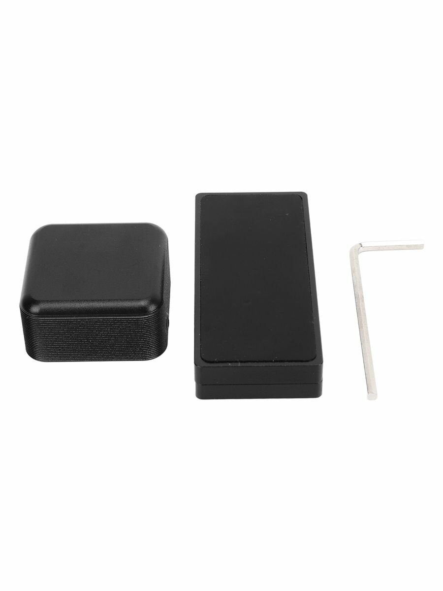 Магнитный зажим для мела, портативный держатель мела для бильярдного кия, многофункциональный аксессуар для снукера, черный, прочный и простой в уходе