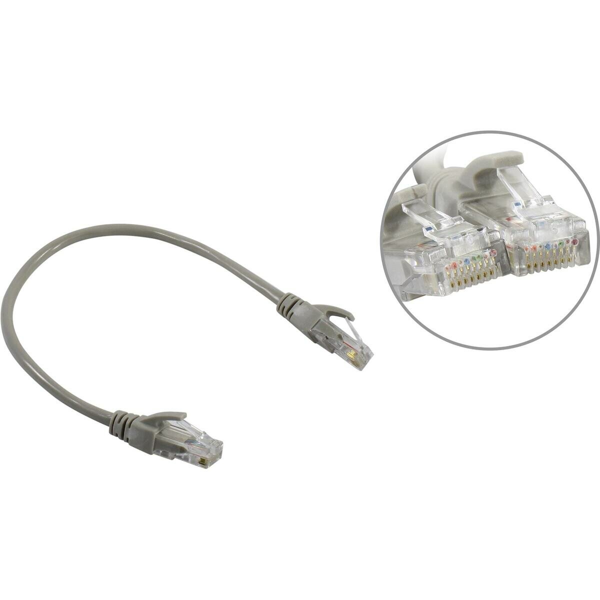 Exegate UTP-RJ45-RJ45-5e-CU-0.3M-GY