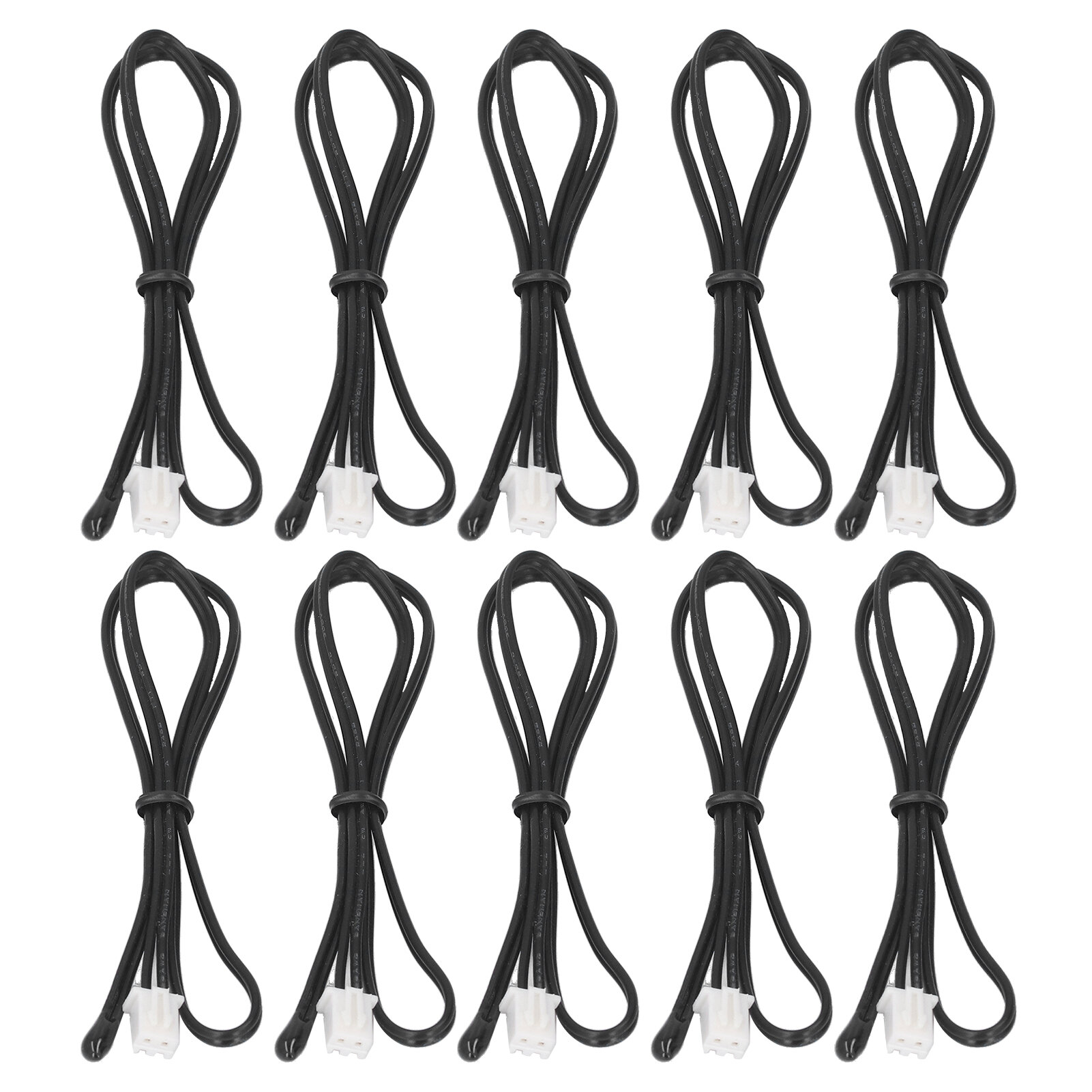 Датчик температуры с термистором 10K NTC, водонепроницаемый, устойчивый к ржавчине, чувствительный и надежный для кондиционеров, 1-проводной, 10 кОм, диапазон 0 50 C