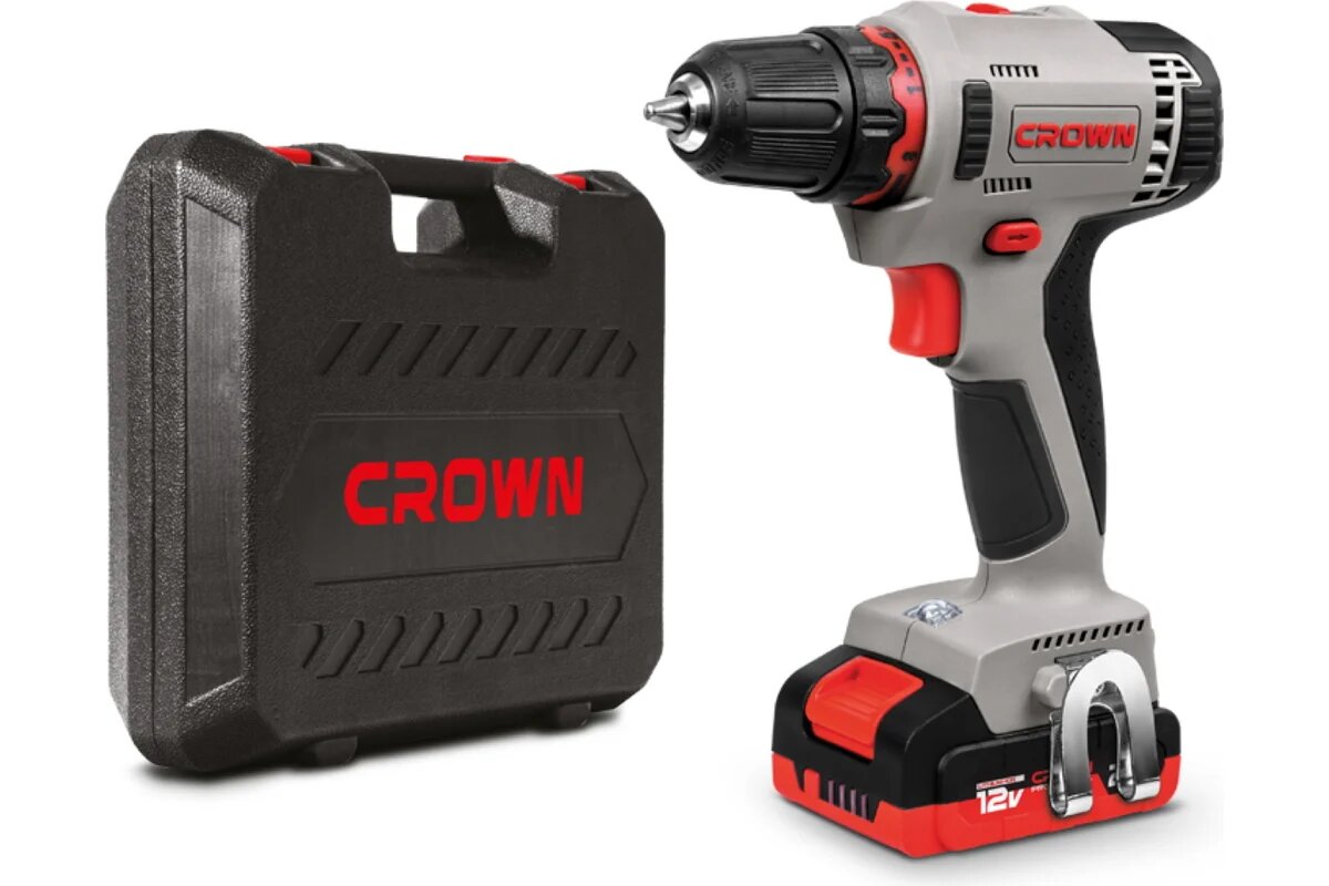 Crown Аккумуляторный шуруповерт CT21081H-2 BMC