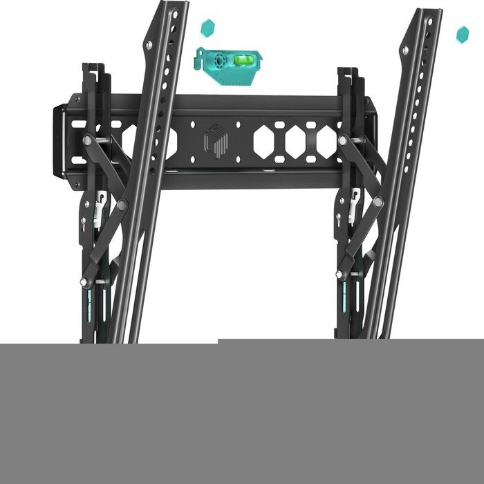 Кронштейн ONKRON TM5, для ТВ, наклонный, 32"-65", 35-145 мм от стены, черный