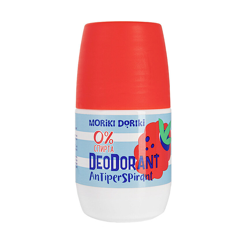 MORIKI DORIKI Дезодорант-антиперспирант "Ягодный микс", 50 мл