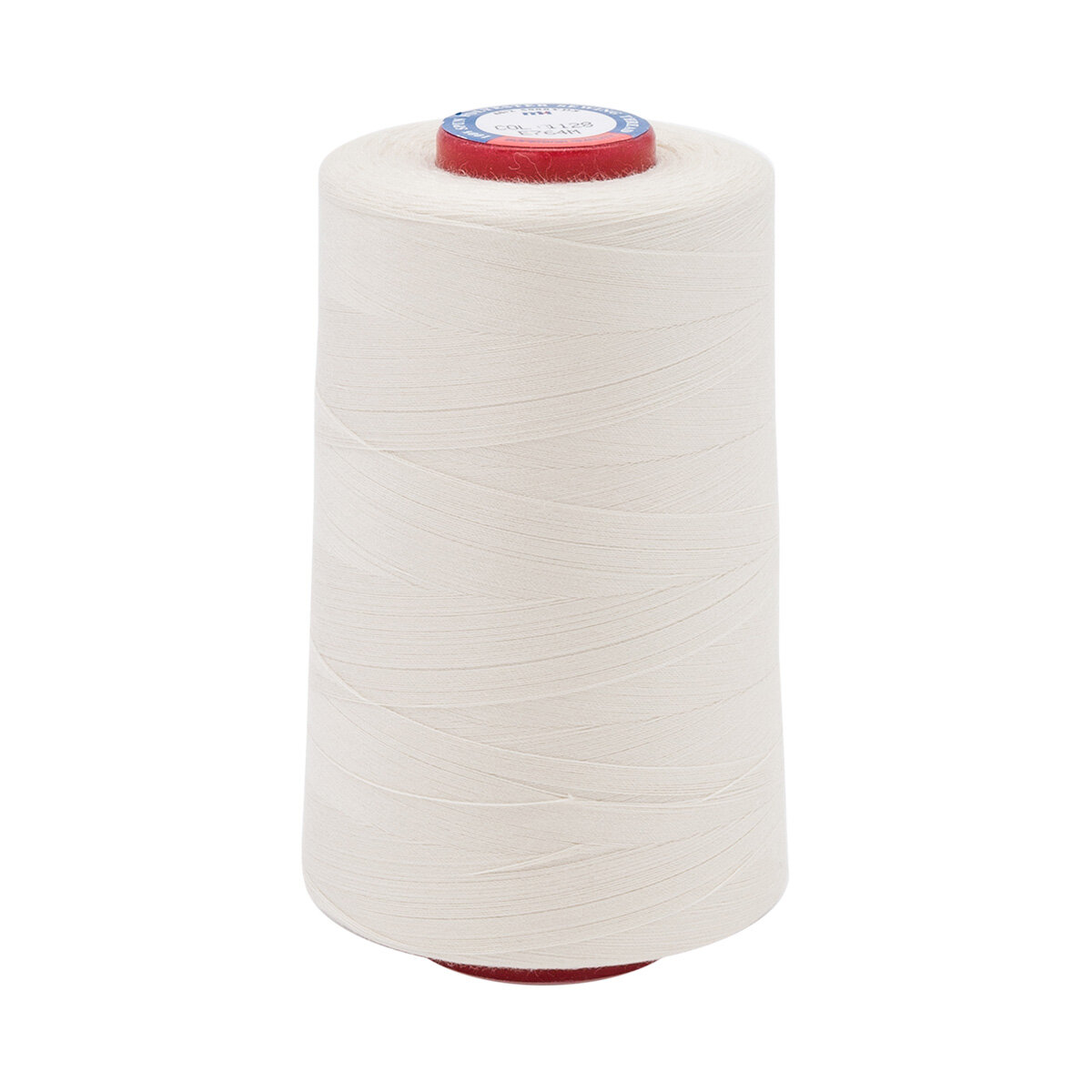 Нитки швейные №40/2, 4572 м (5000 ярдов), промышленные, mH EURON (1128 молочный)