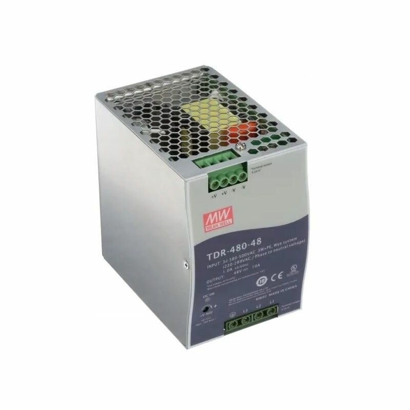 Источник питания AC-DC на DIN-рейку Mean Well TDR-480-48
