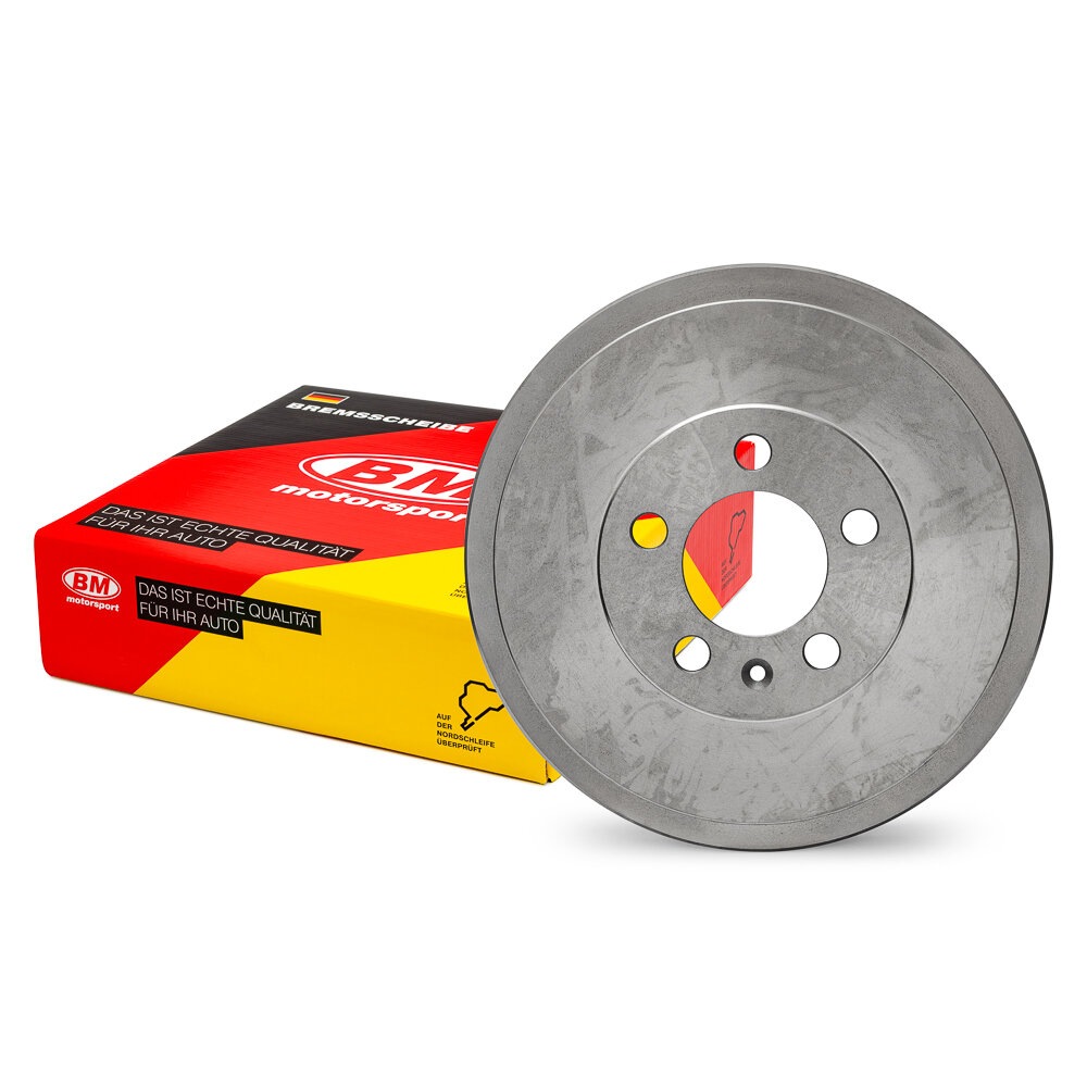 Тормозной барабан BM Motorsport DR 8206, задний, чугун, для Volkswagen Polo Sedan