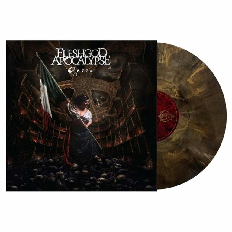 Виниловая пластинка Fleshgod Apocalypse - Opera LP Copper And Black Marble