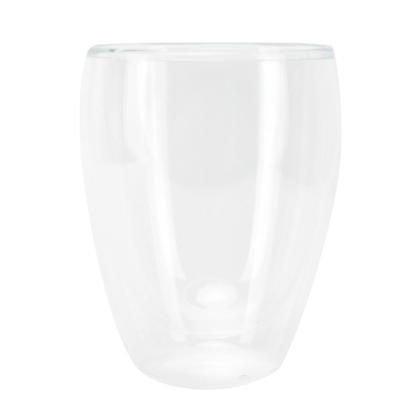 2-слойная прозрачная молочная кружка цилиндрическая теплостойкость кофейня для дома для напитков (350 мл)