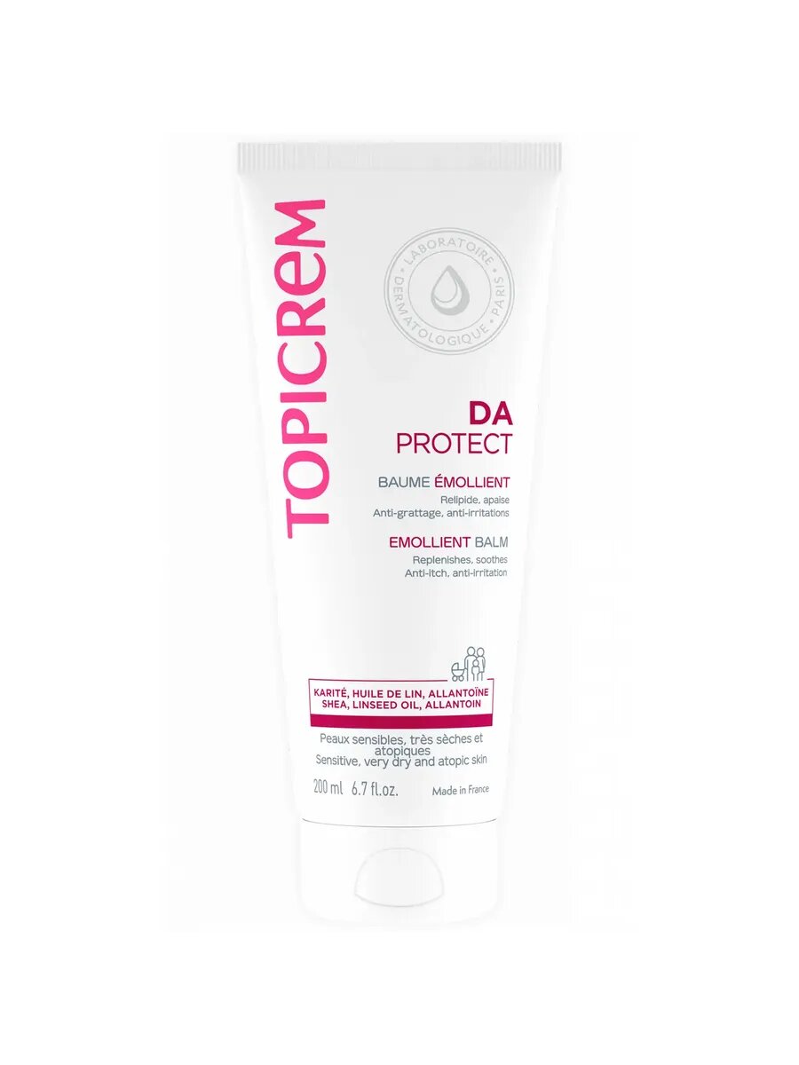 Бальзам Topicrem "AD", липидовосстановление, для сухой кожи, 200 мл